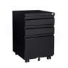 Latitude Run® [Installation Required] 3-Drawer Mobile Filing Cabinet ...